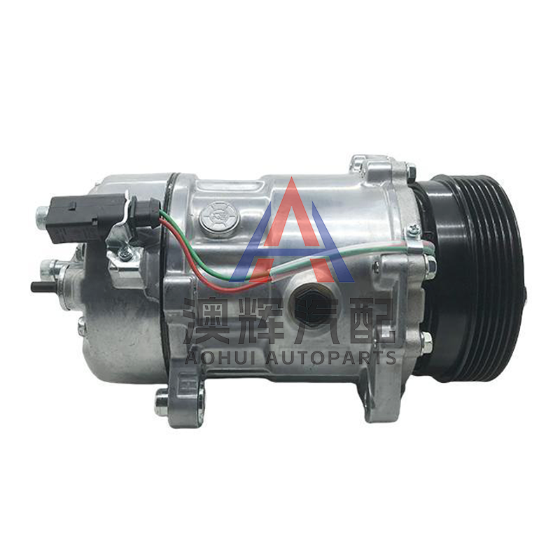 Volkswagen Car Air Conditioning Compressor 1J0820803F 12V 6PK 118mm ...