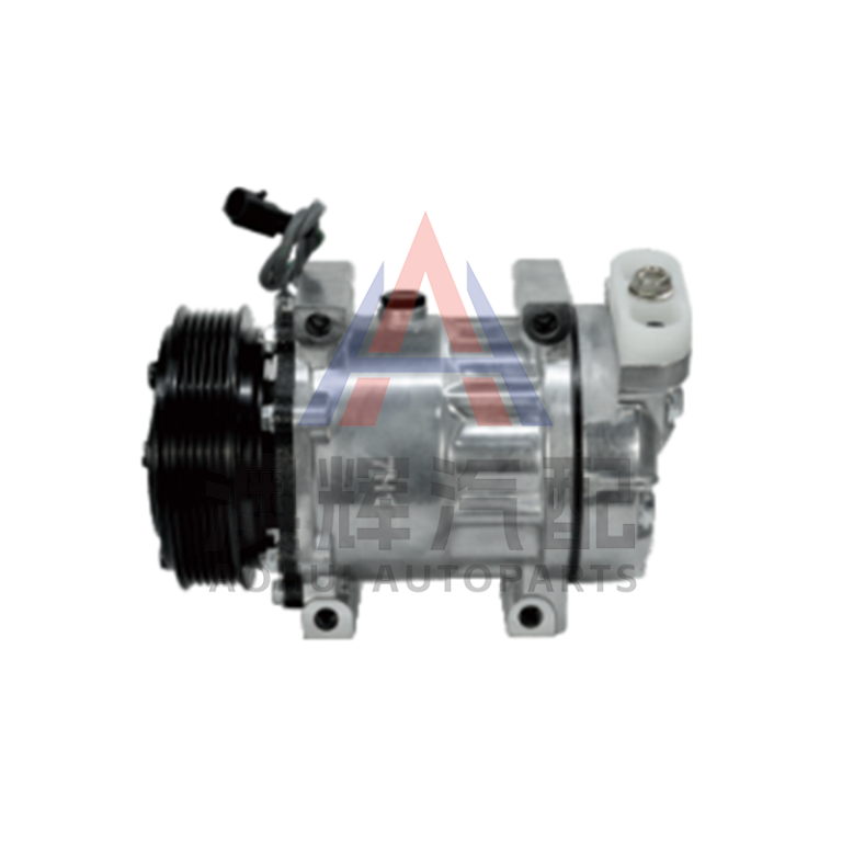 CONSTRUCTION VEHICLE Car Air Conditioning Compressor 24V 6PK 125mm ...